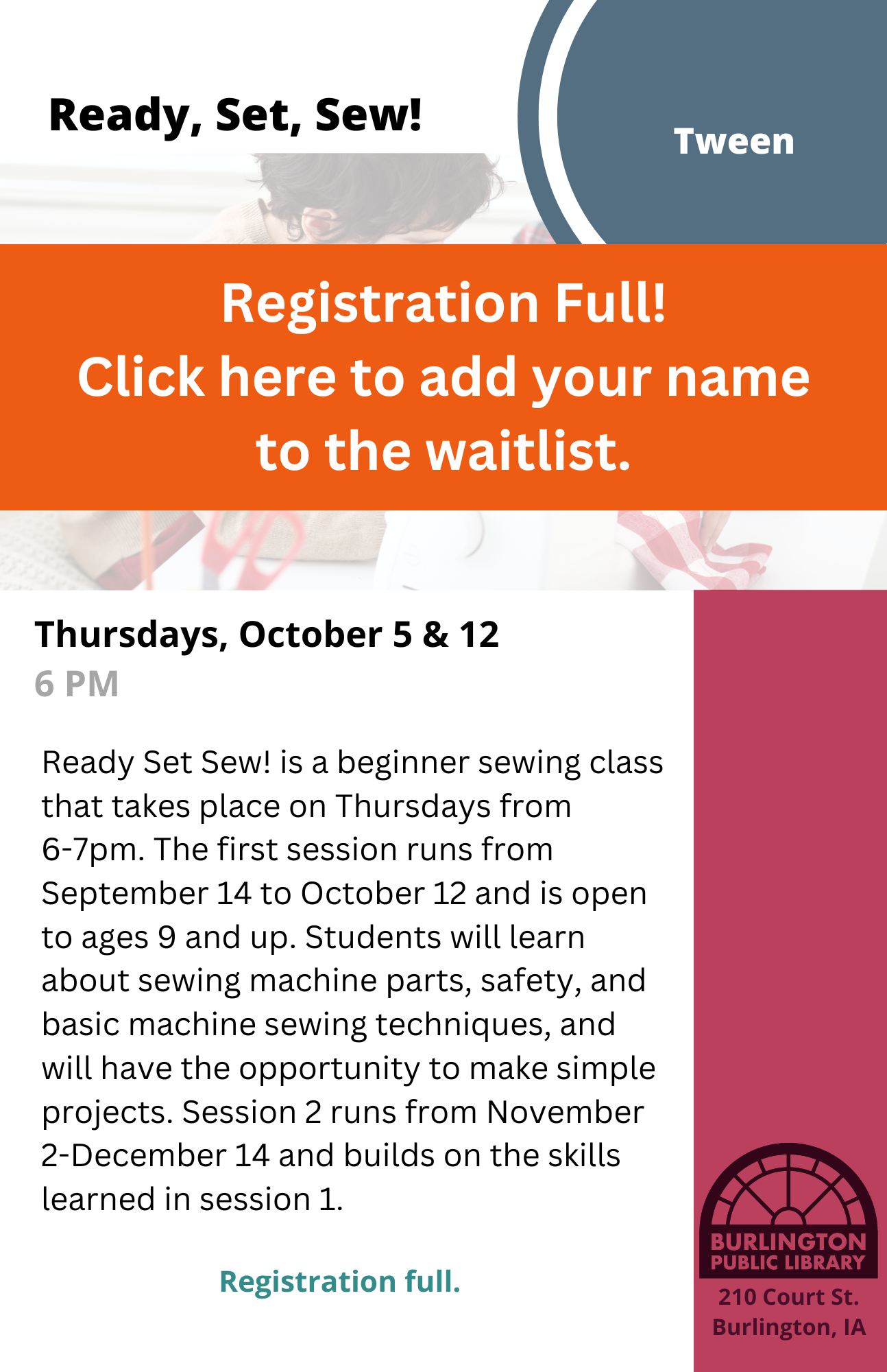 Burlington Public Library :: Burlington Public Library